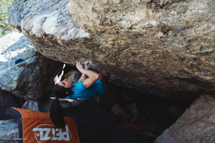 Alex Puccio Climbing